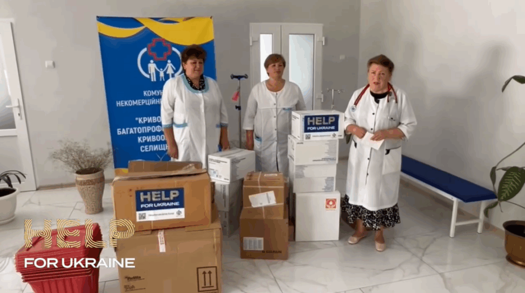 Medizinische Versorgung und Medikamente für eine weitere Kinderstation des Kryvoozery ...